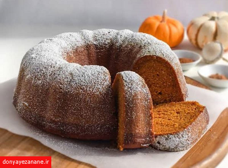 طرز تهیه کیک کدو حلوایی خوشمزه و مخصوص با ماست دنیای زنانه